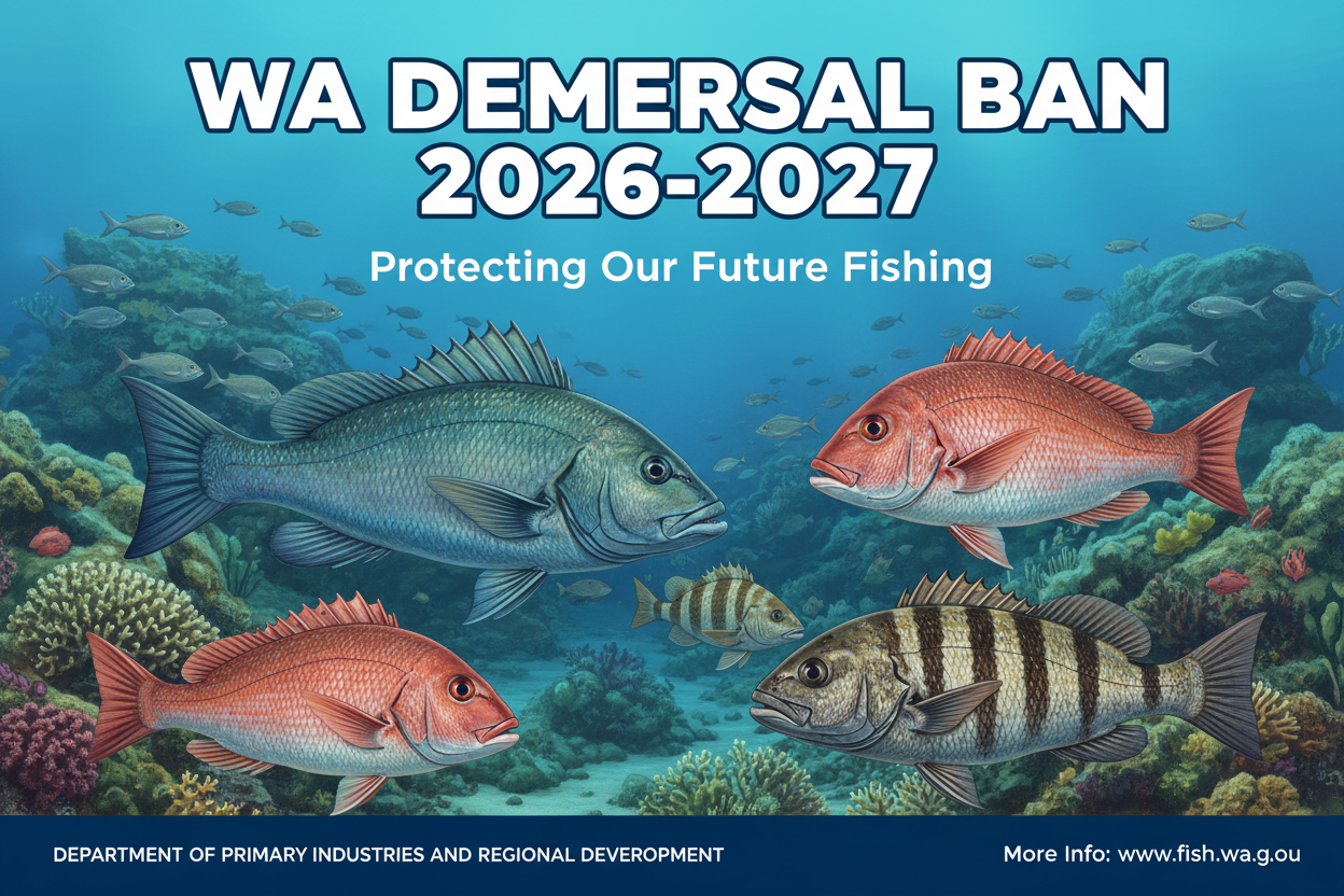 WA Demersal Ban Explained: Pink Snapper & Dhufish Rules for 2026–2027 ...